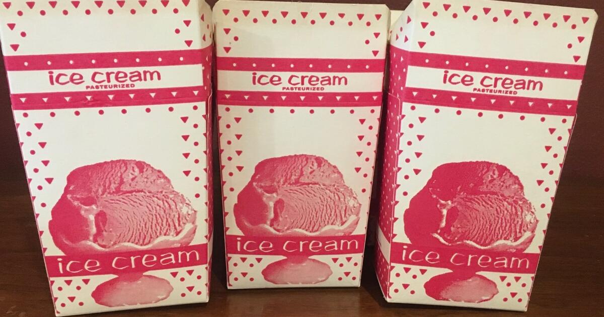 Vintage Generic Ice Cream Containers (8 Total) for $10 in Portland, OR ...