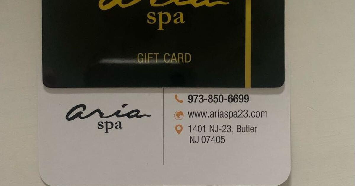 Aria Spa $25 Gift Card for $20 in Vernon, NJ | For Sale & Free — Nextdoor