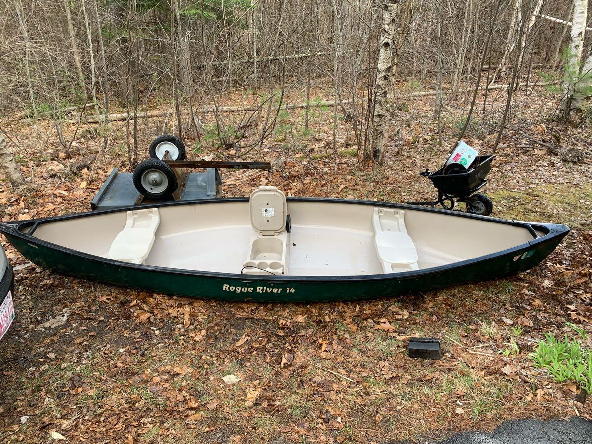 Rogue River 14 Canoe for $300 in Windham, ME | For Sale & Free — Nextdoor