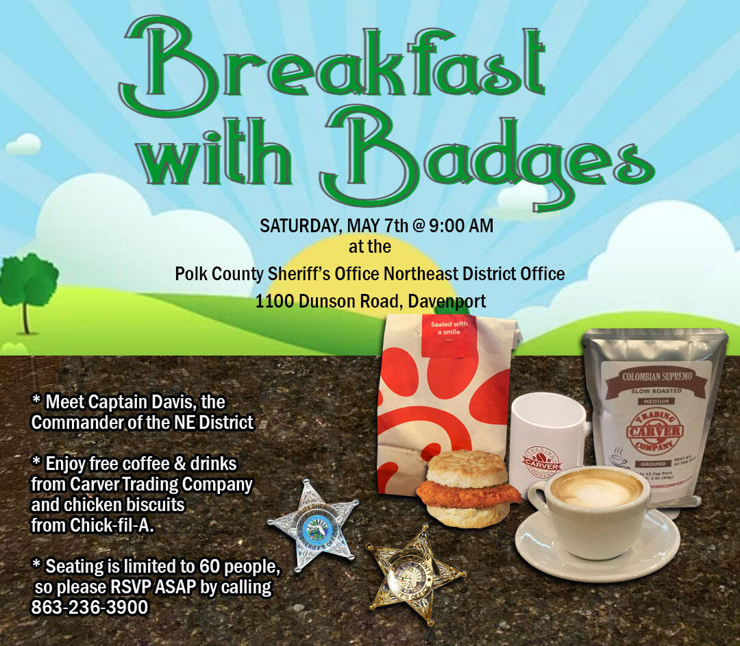 FREE Breakfast with Badges event (Polk County Sheriff's Office ...