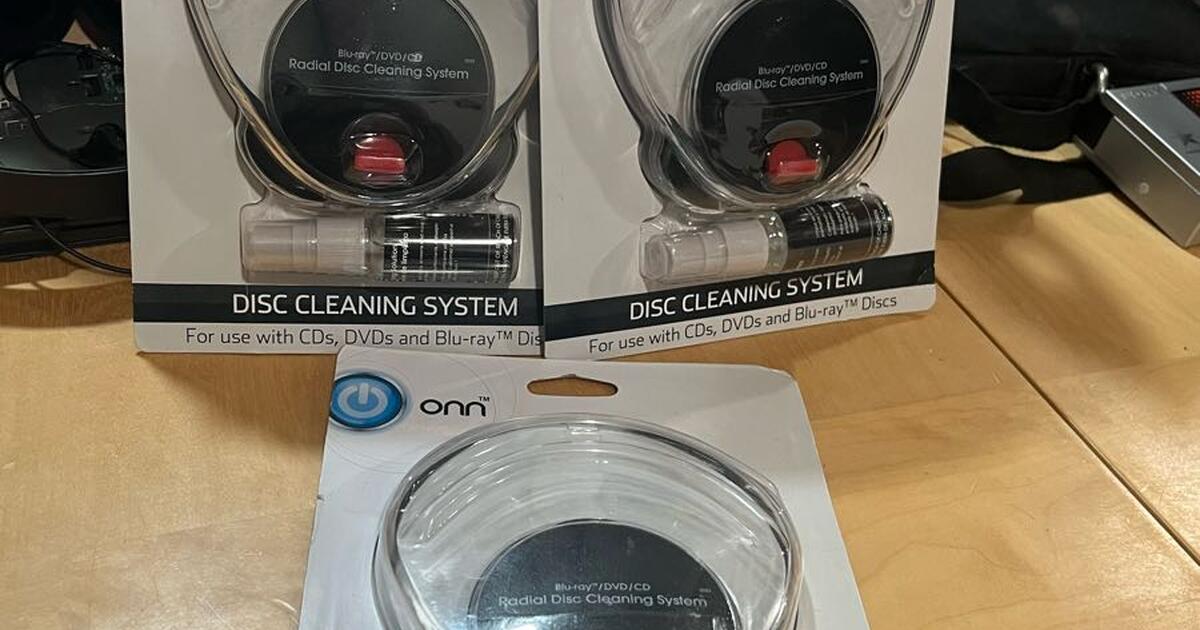 $10 Each New Disc Cleaning System For CD, DVD, Blu-Ray for $10 in Tucson, AZ | For Sale & Free ...