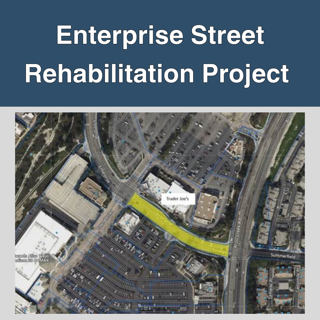 The Enterprise Street Rehabilitation Project is now underway! (City of ...