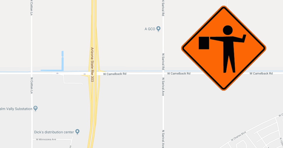 Camelback Road will be closed for construction in both directions from ...