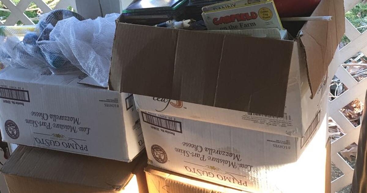 Boxes of flea market or yardsale stuff for $5 in York Haven, PA | For ...