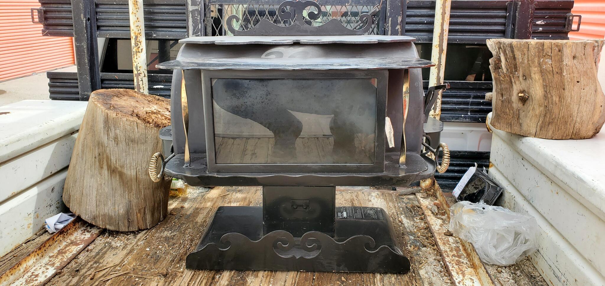 Orleys Wood Burning Fireplace Stove for $800 in Reno, NV | For Sale ...