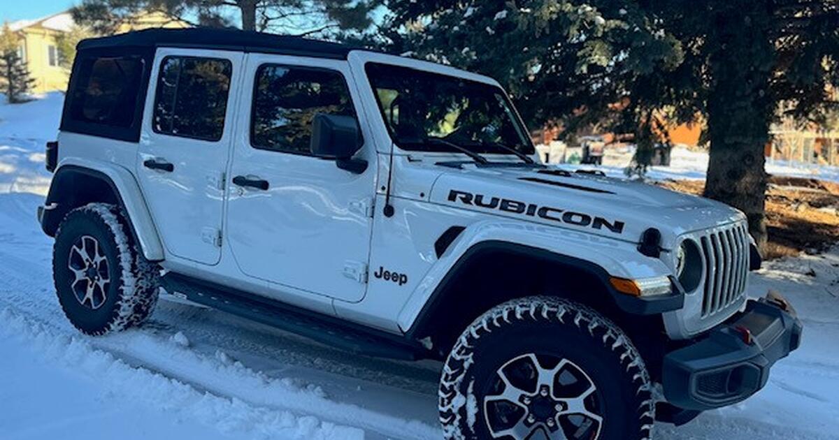2019 Jeep Wrangler Unlimited Rubicon - Turbo - White - Miles: 29350 - Reduced 38,500 for $38500 ...