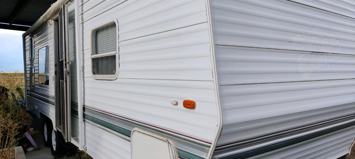 27 FT. RV TRAILER. BUNKHOUSE for $7500 in Albuquerque, NM | For Sale ...