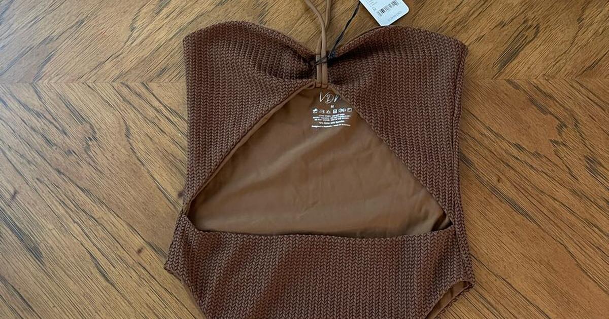 New VDM Women’s One Piece Open Front Bathing Suit with Tags Still ...