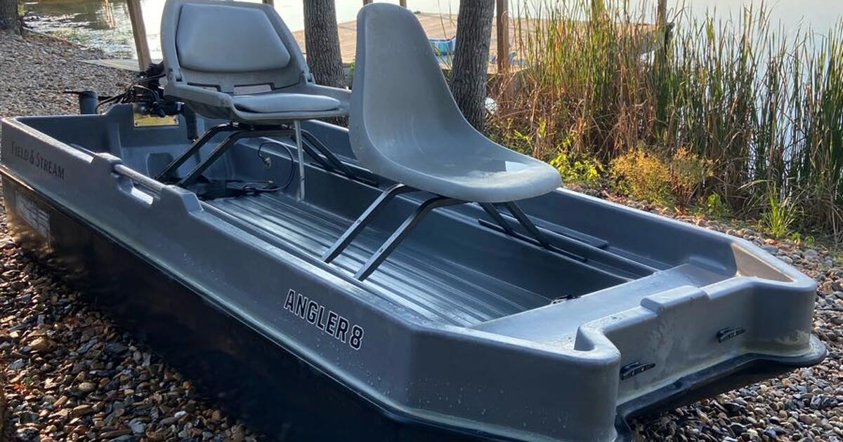 Field and Stream 8ft Angler w/ Trolling Motor for $450 in Hot Springs ...