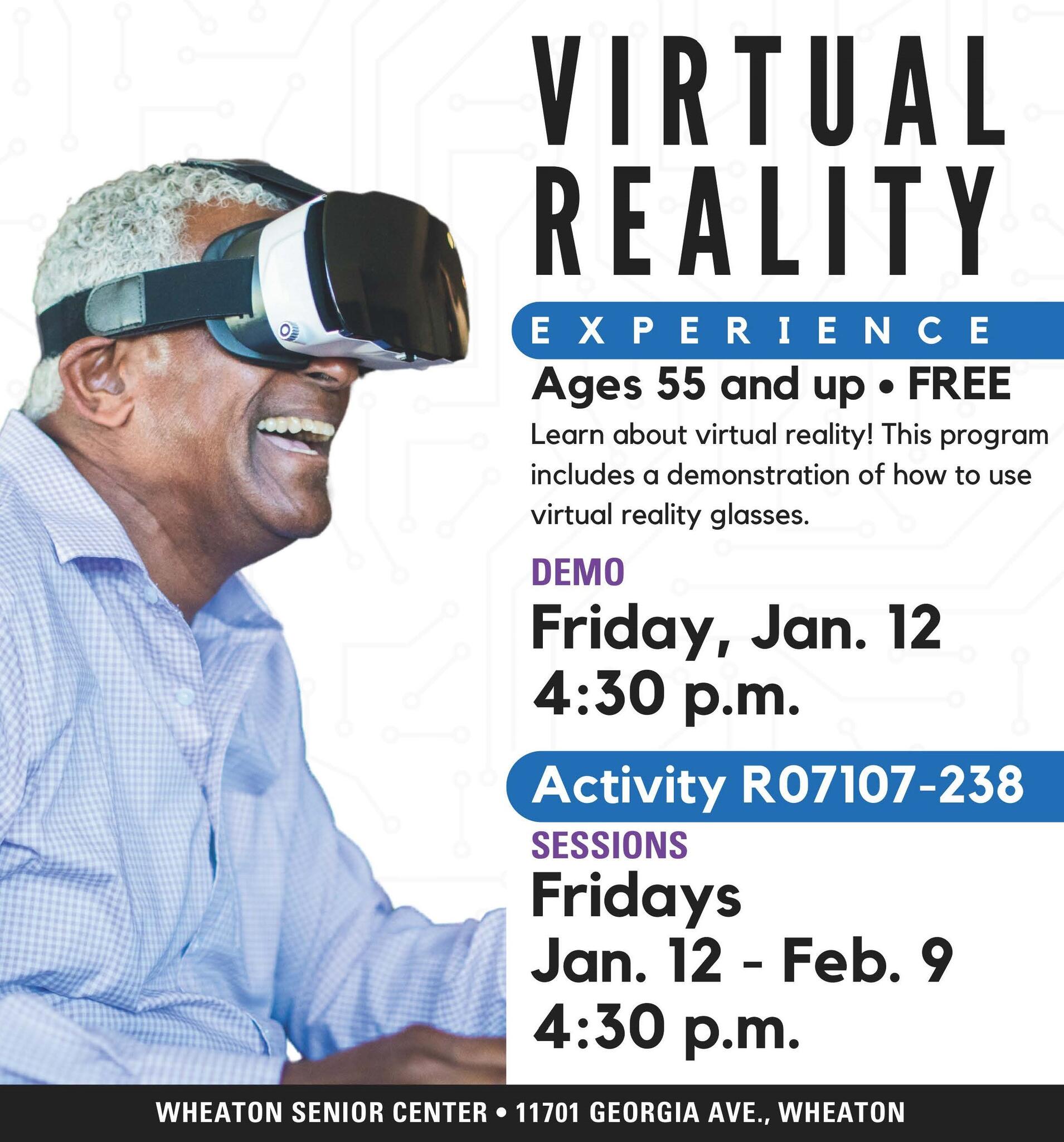 Calling our 55+ residents in the Wheaton area! (Montgomery County ...