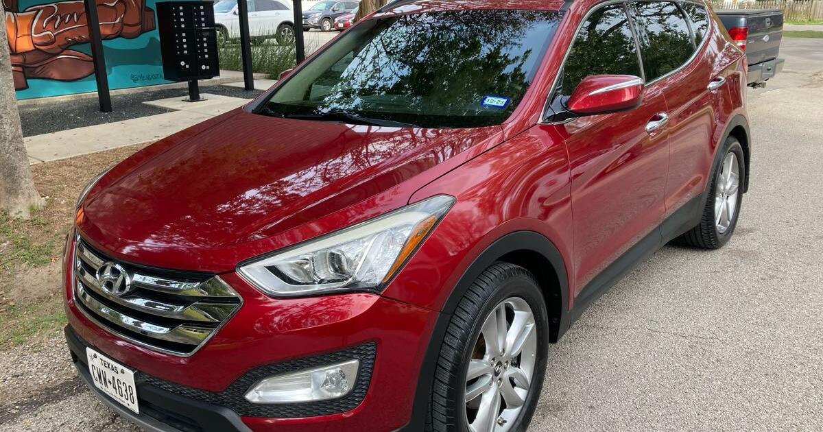2013 Hyundai Santa Fe Sport Turbo. Serrano Red! for $12380 in Houston ...