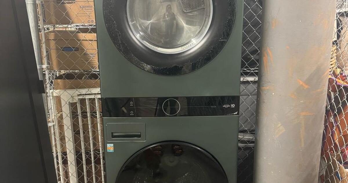LG Washtower in Nature Green- Sleek & Stylish for $1800 in Greenville ...