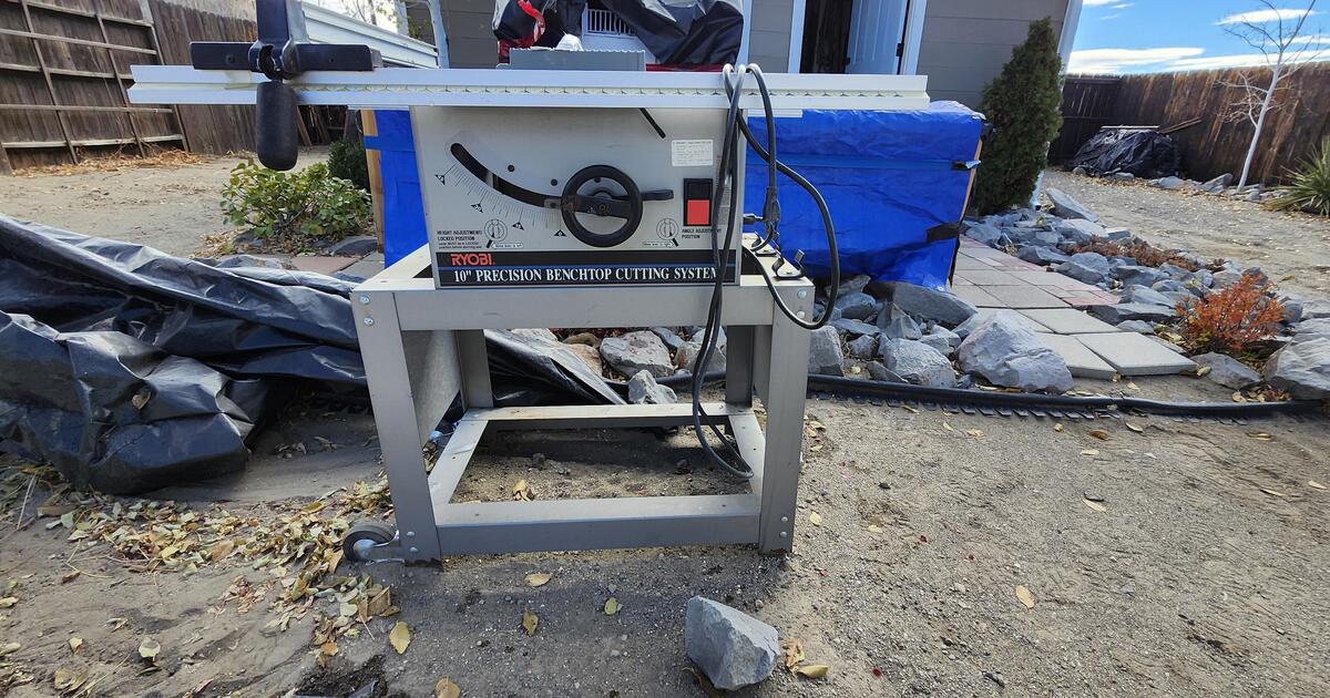 Ryobi BT3000/3100 Benchtop Cutting System-10" Table Saw for $120 in ...