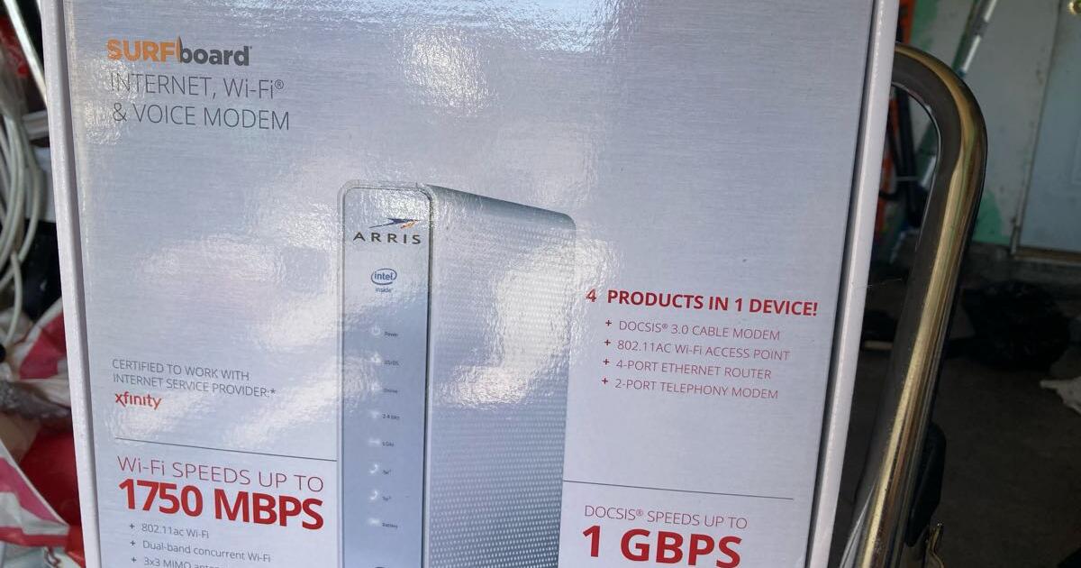 Xfinity Fast (New) Modem/Router combo for $20 in Richmond, CA | For ...