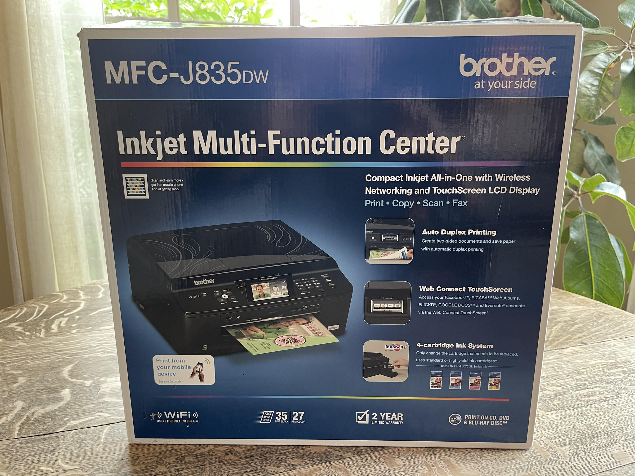 Brother MFC J835 DW Inkjet All-In-One Printer for Free in Berkeley, CA ...