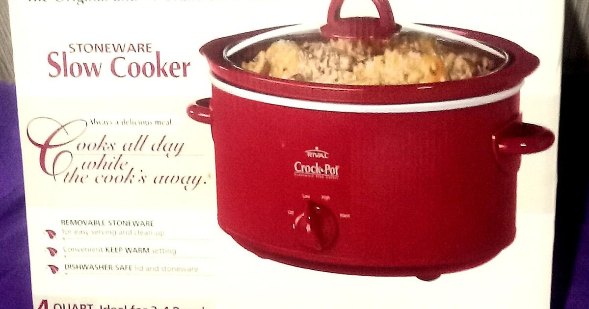 Crock-Pot Stoneware Slow Cooker for $25 in Spring Branch, TX | For Sale ...
