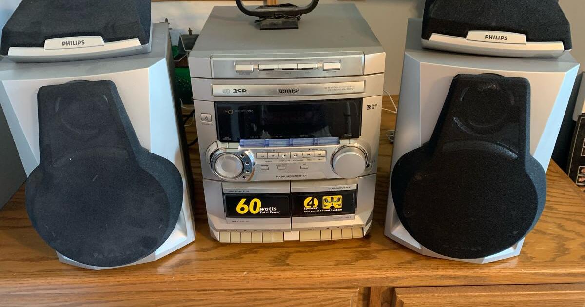 Phillips Stereo System for $20 in Omaha, NE | For Sale & Free — Nextdoor