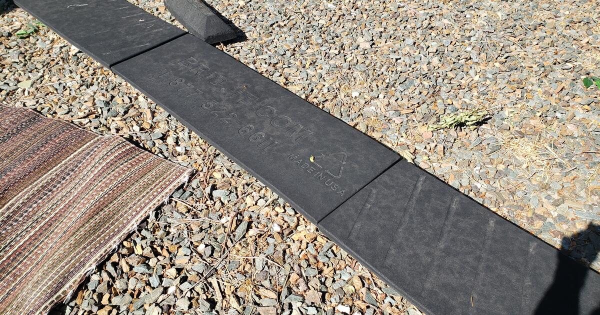 BRIDJIT 3-Piece Expandable Curb Ramp Set - Bought it for 550.00 asking ...