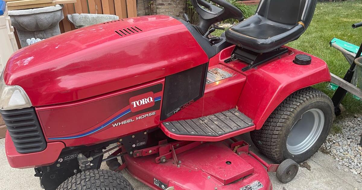 TORO Wheel Horse Garden Tractor for $1500 in Carmel, IN | For Sale ...