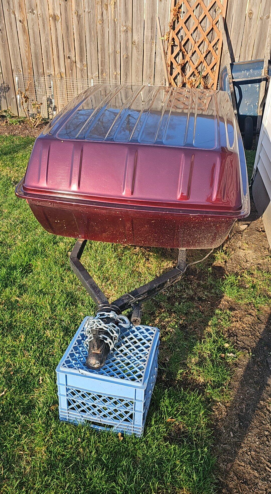 Motorcycle Clamshell Trailer for $700 in Madison Heights, MI | For Sale ...