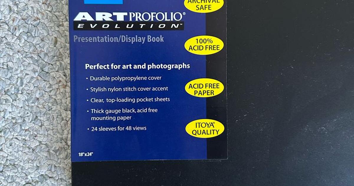 2 Art Profolio Evolution Presentation Book for $10 in Emerald Hills, CA ...