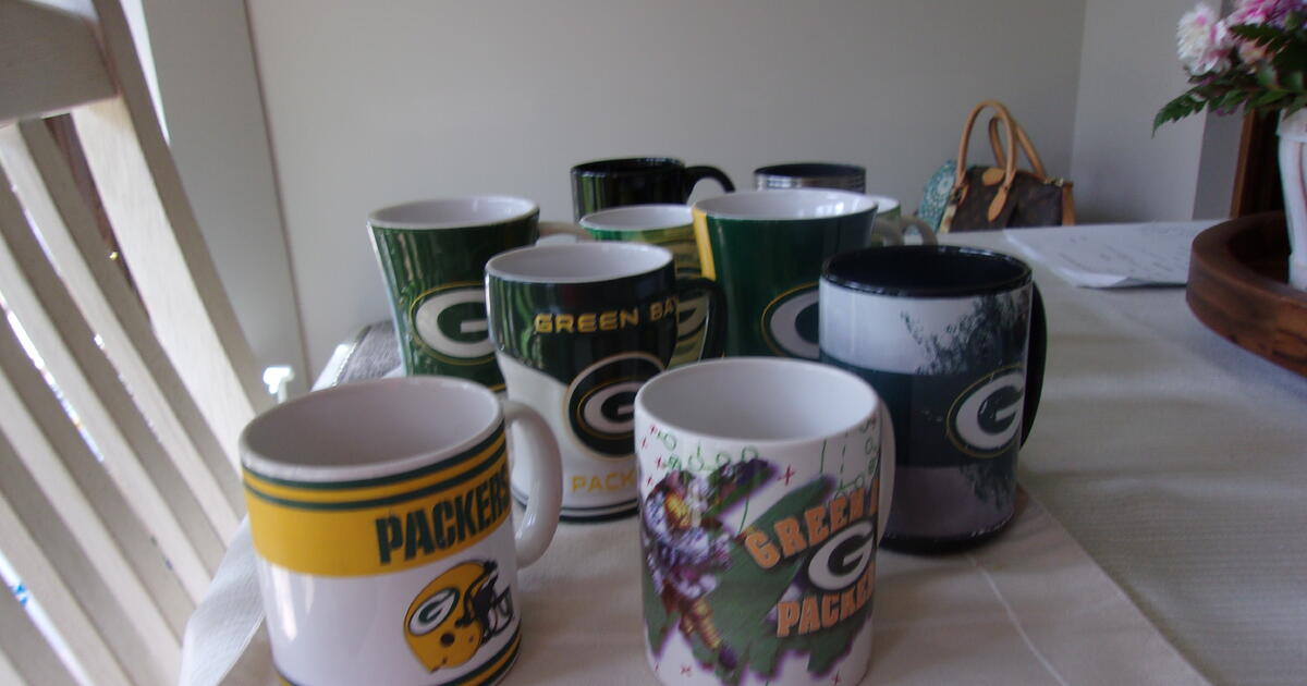 23 Green Bay Packers Mugs and Cups for $15 in Granger, IN | Finds ...