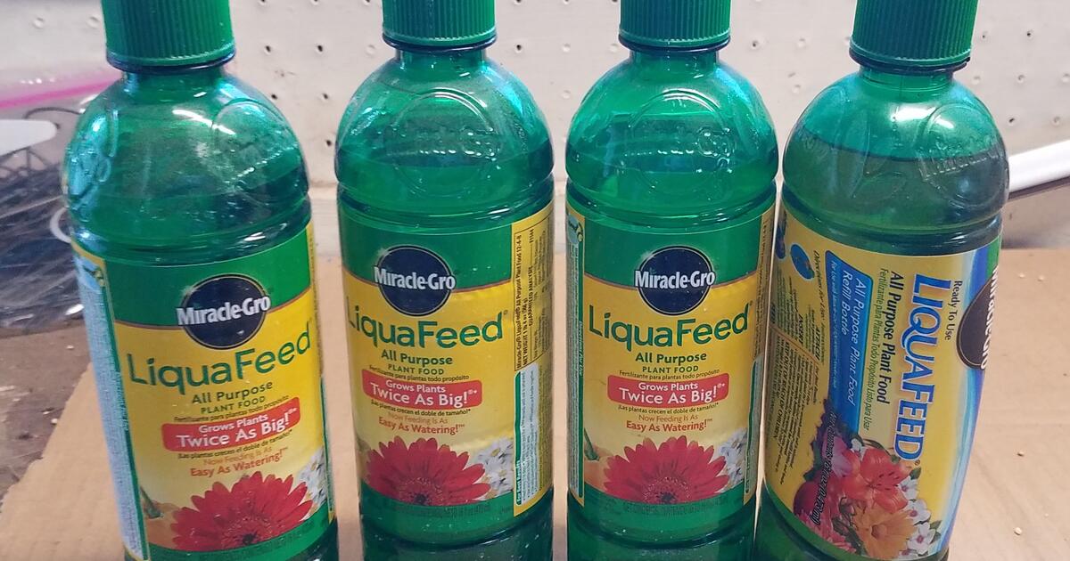 Miracle Gro LiquaFeed, 4 - 16 oz bottles for Free in Saratoga, CA ...