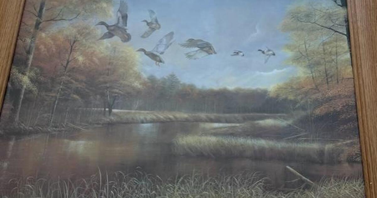 Framed Mallard Ducks print by Ruane Manning for $10 in Sussex, WI | For ...