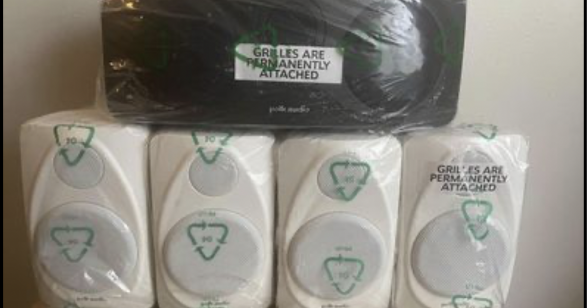 Polk Audio Surround Satellite Speakers - Feel Free to Ask Questions for ...