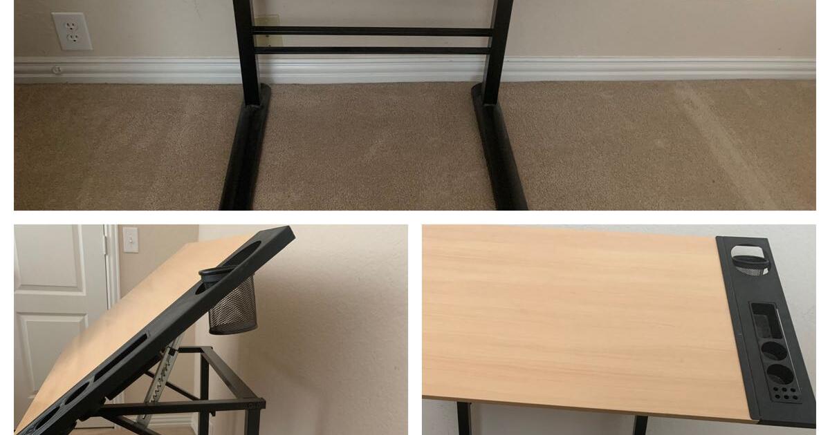 Adjustable desk for $25 in Frisco, TX | For Sale & Free — Nextdoor