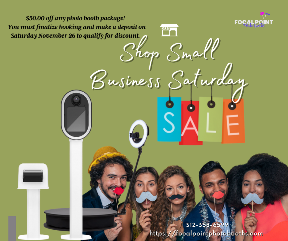 SMALL BUSINESS SATURDAY: Introducing Focal Point Photo Booths (Village ...