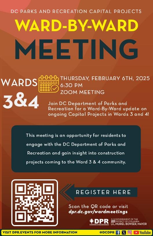 Wards 3 & 4 Construction Update- Thursday, February 6th, 2025 (DC ...