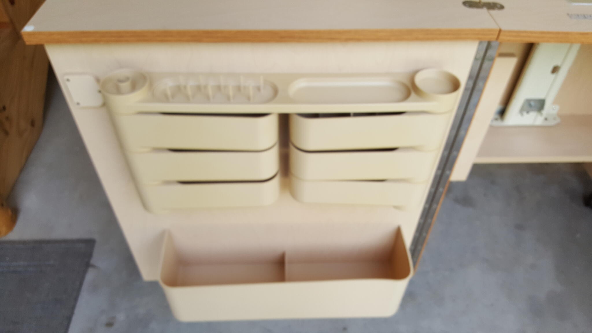 Horn Of America Model 2156 Sewing Cabinet With Drawers | Cabinets Matttroy