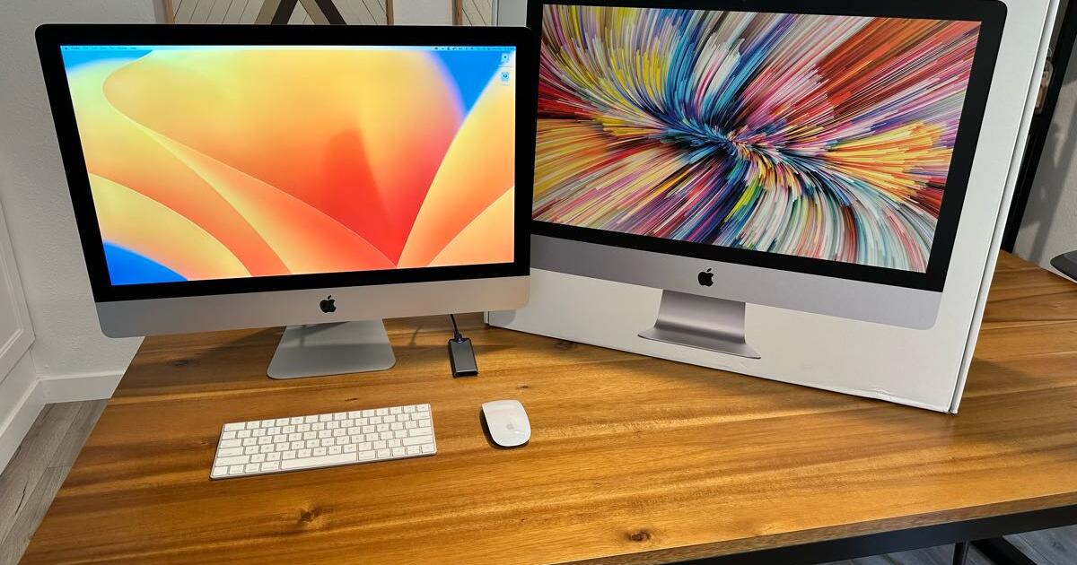 Mint Condition 27” iMac 5K, 4.2GHz i7, 64GB RAM, 8GB Graphics, 2TB HDD ...