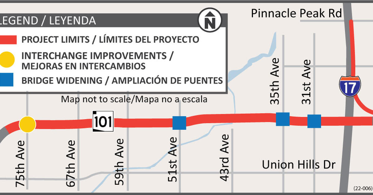 WEEKNIGHT RESTRICTIONS ON 35TH AVENUE AT LOOP 101 TO START DEC. — Nextdoor