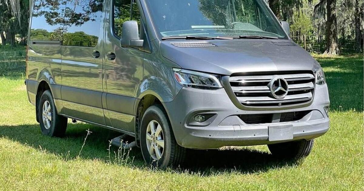 2021 With Less Than 4000 Miles Mercedes Benz Sprinter 2500 for $75000 ...