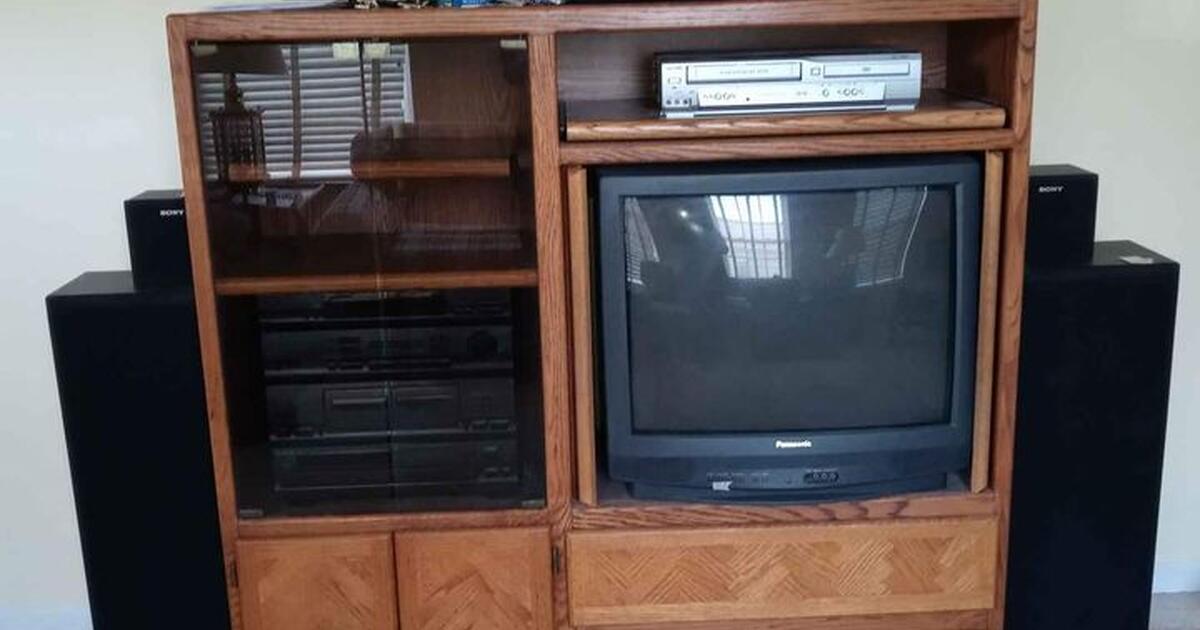 Entertainment center and TV for Free in Brookhaven, PA | For Sale ...