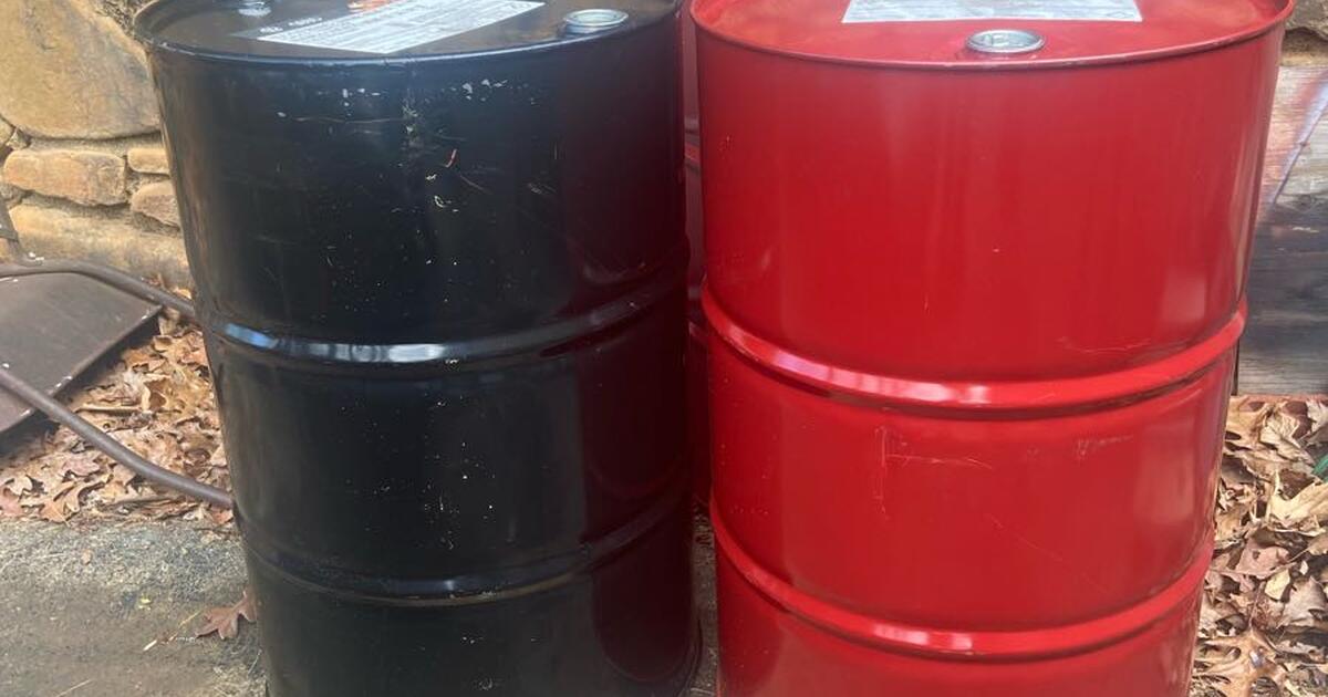 55 gallon used oil barrels for $20 in Vinton, VA | For Sale & Free ...