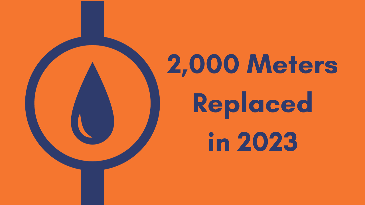 ECCV crews swapped out 2,000 water meters at customer addresses in 2023 ...