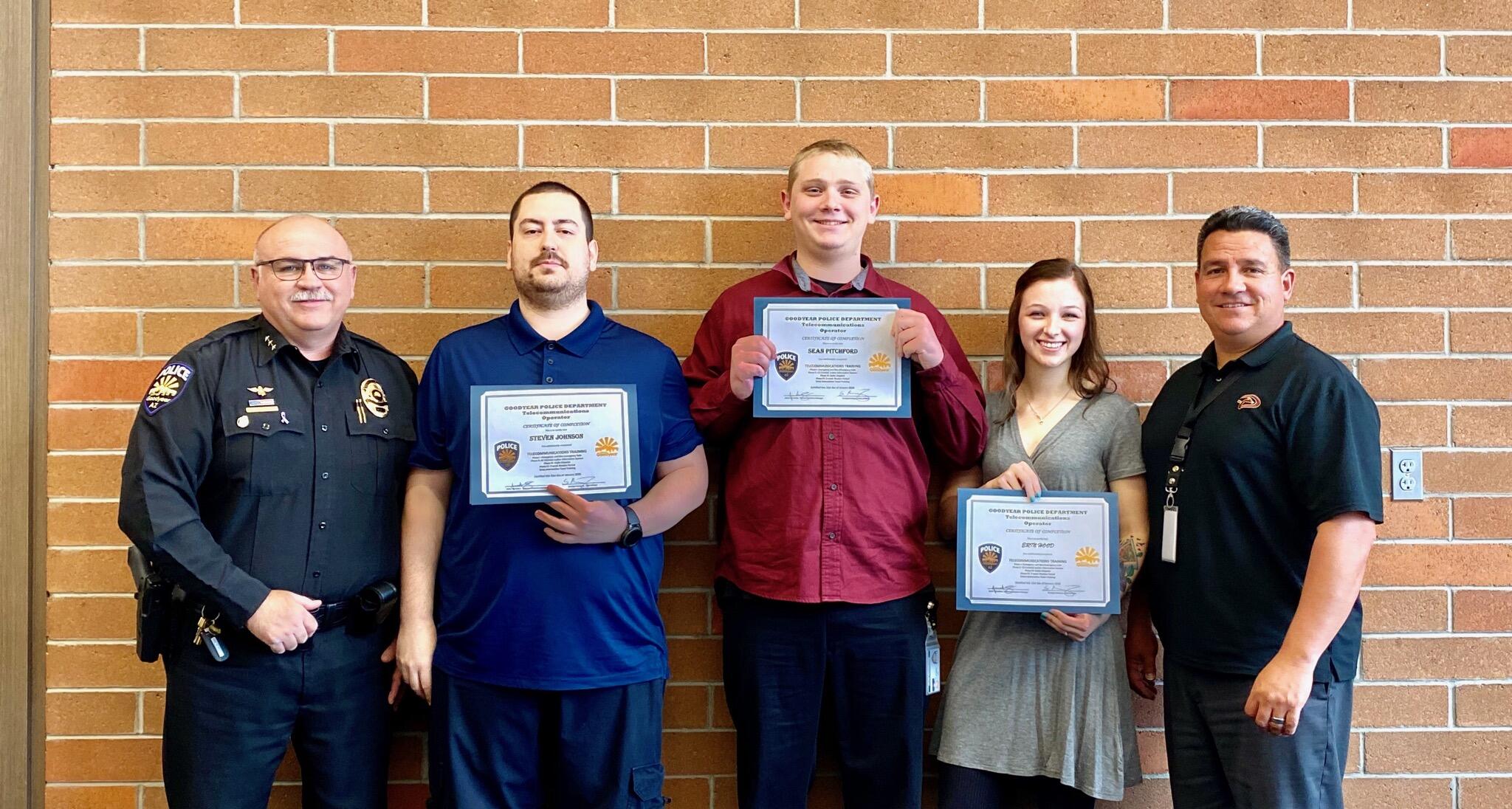 Goodyear Police Welcomes 3 New 911 Dispatchers! (Goodyear Police ...
