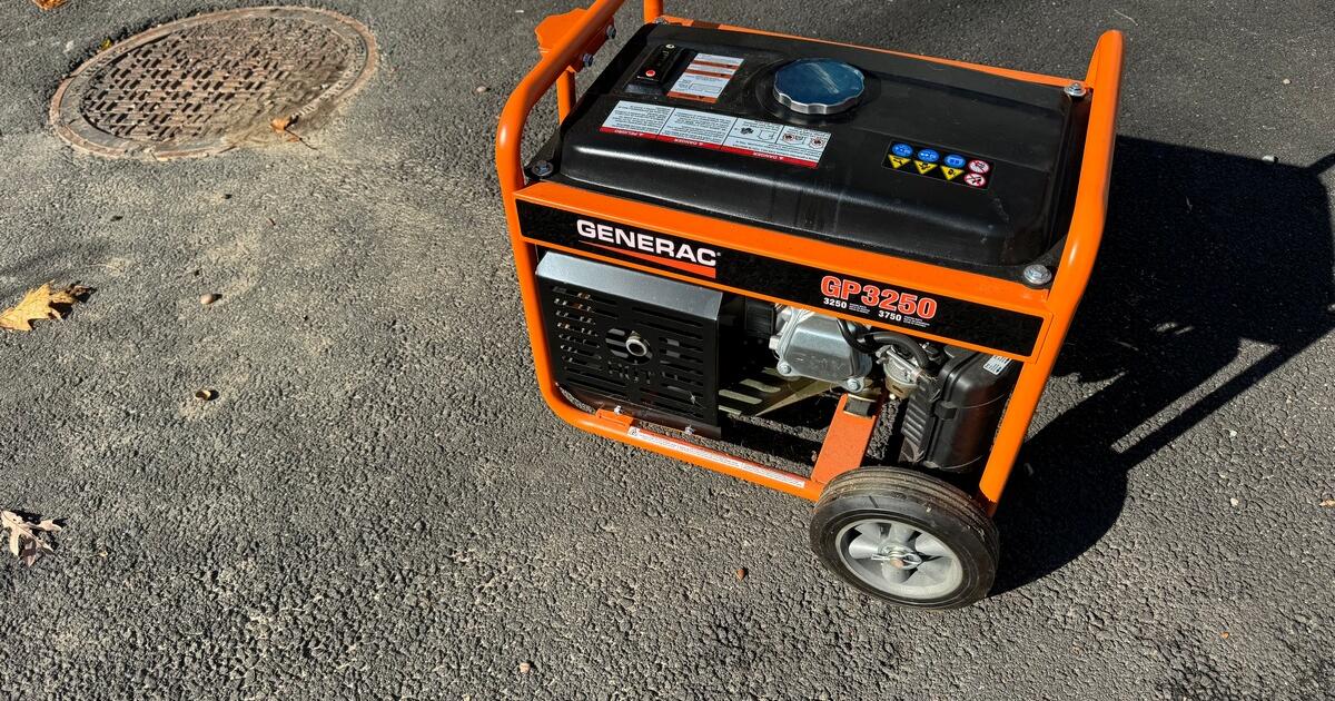 Generac GP3250 Generator for $350 in Sandyston, NJ | For Sale & Free ...