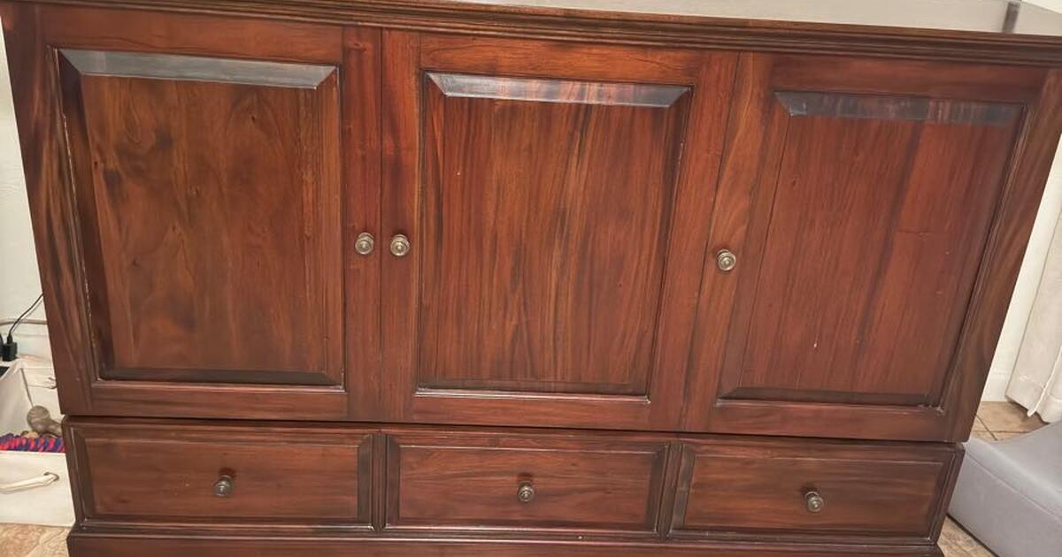 Guest Chest Murphy Bed- exact dimensions in photo for $1850 in Fort ...