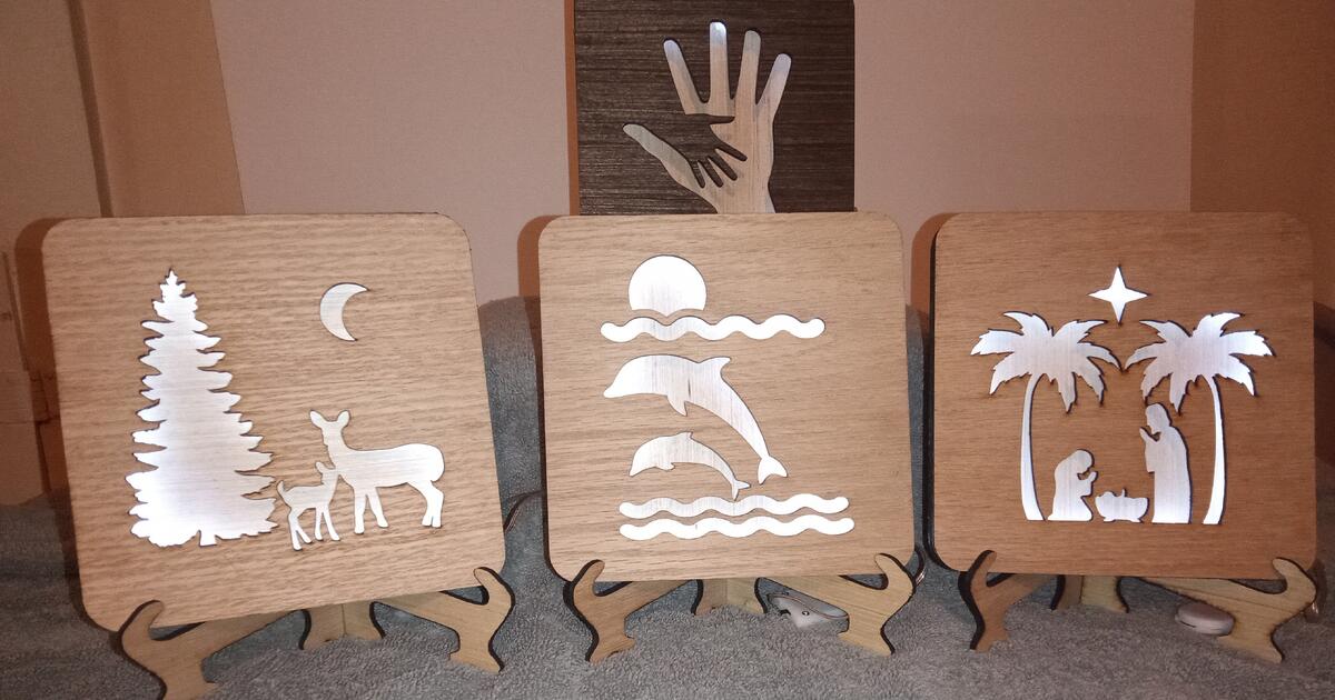 Handcrafted Wood Light Box for $20 in Louisville, KY | For Sale & Free ...