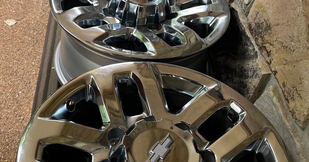 18” Chrome OEM Wheels for Chevrolet Silverado Pickup 2500-3500 2015 ...