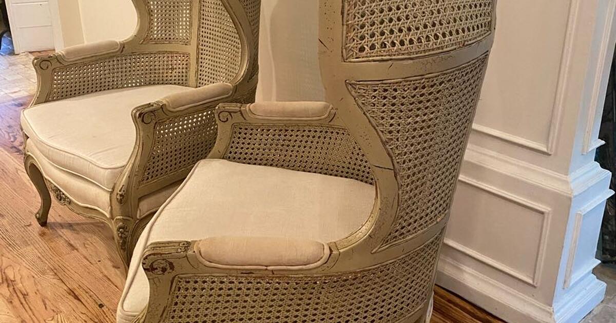 High Back Wicker Raton Chairs for $750 in Cary, NC | For Sale & Free ...