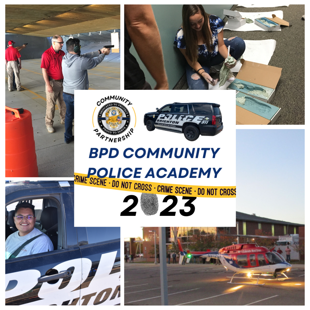 Apply now for the 2023 BPD Community Police Academy! (Brighton Police ...