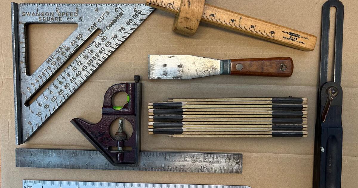 Assorted Measuring and Carpentry Tools for $40 in Chocowinity, NC | For ...