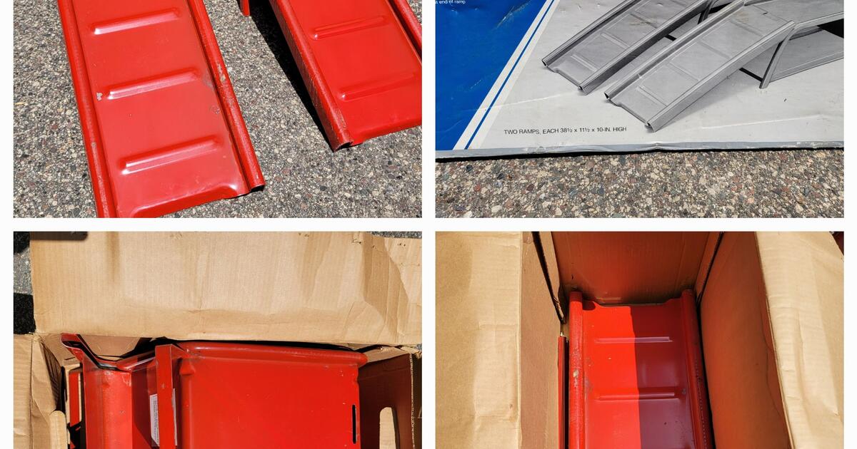 SEARS Vintage Steel Car Ramp Set for $95 in Eagan, MN | For Sale & Free ...