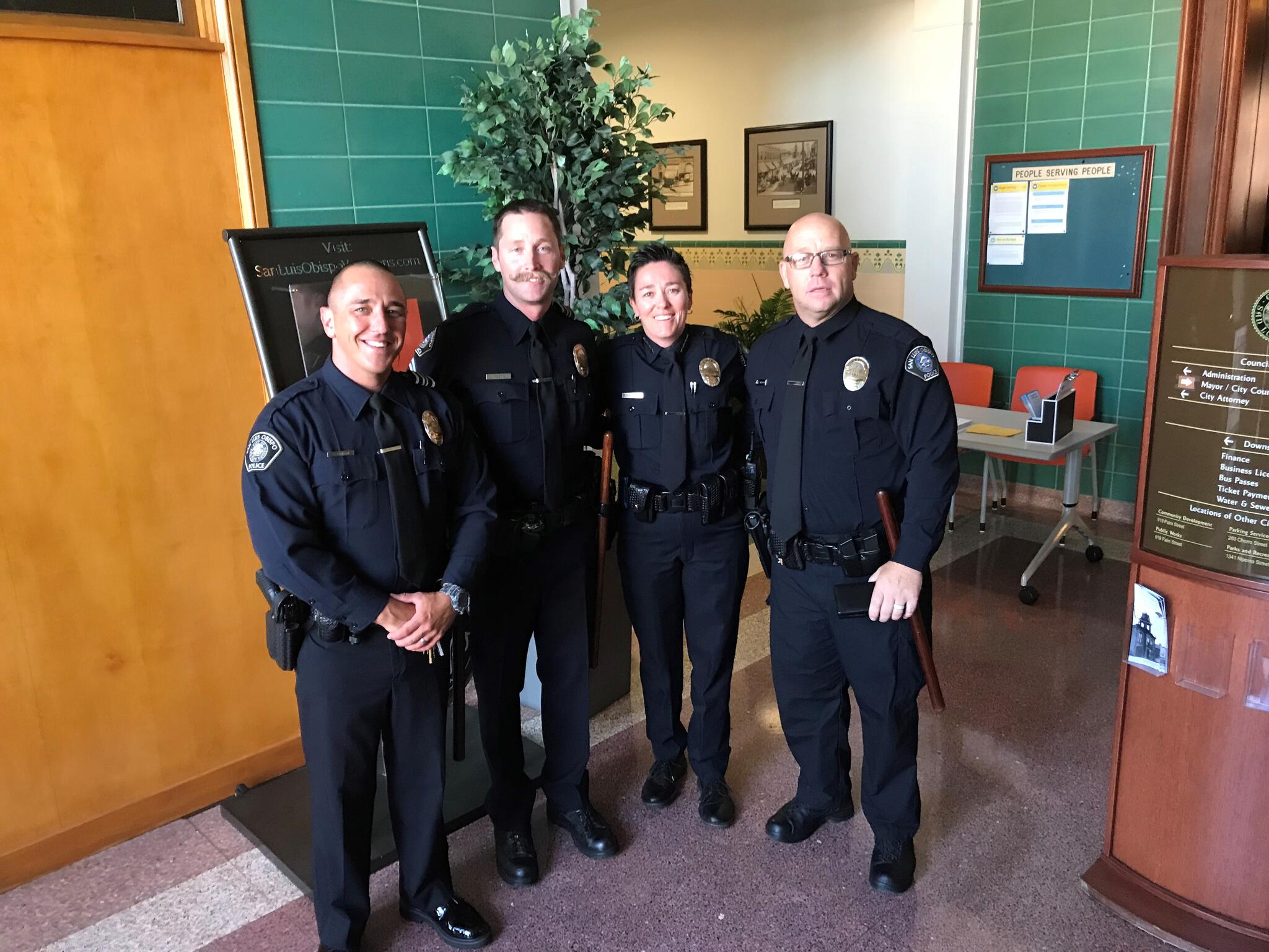 Distinguished Service Award (San Luis Obispo Police Department) — Nextdoor — Nextdoor