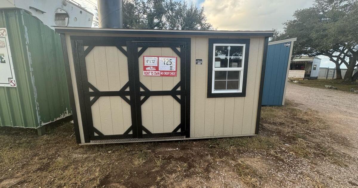 6x12 Storage Shed for $126 in Buda, TX | For Sale & Free — Nextdoor